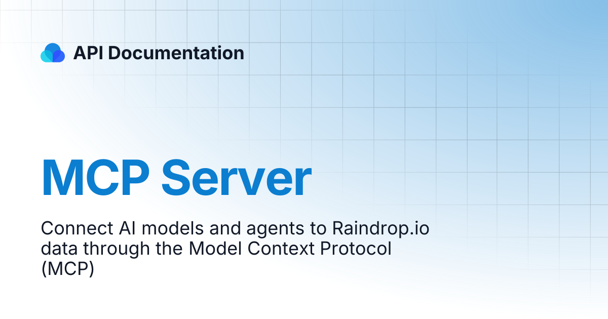 MCP Server | API Documentation